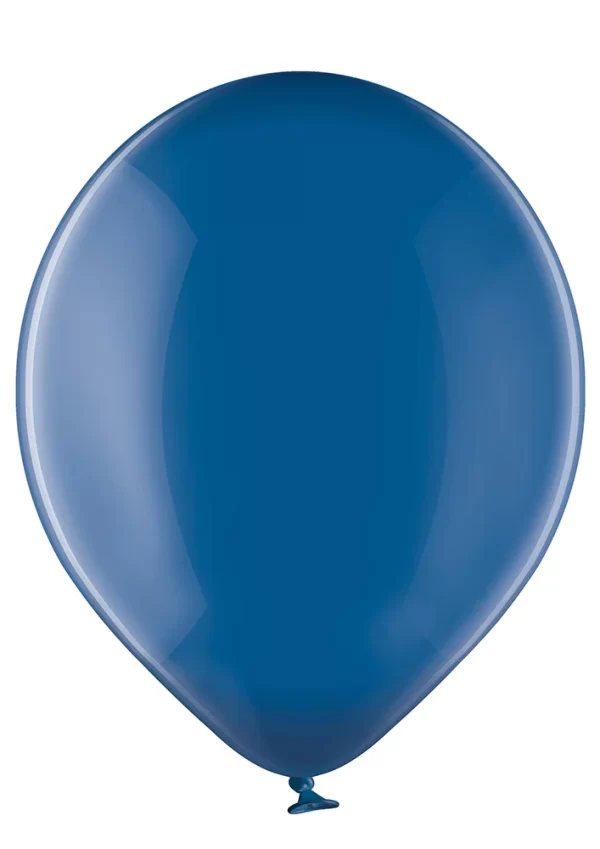 Latex Balloons Decorator Crystal Royal Blue 65 cm, Belbal — Decorbal.md ...